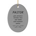 Pastor Ornament, Pastor Appreciation Gifts for Women, Pastor ...