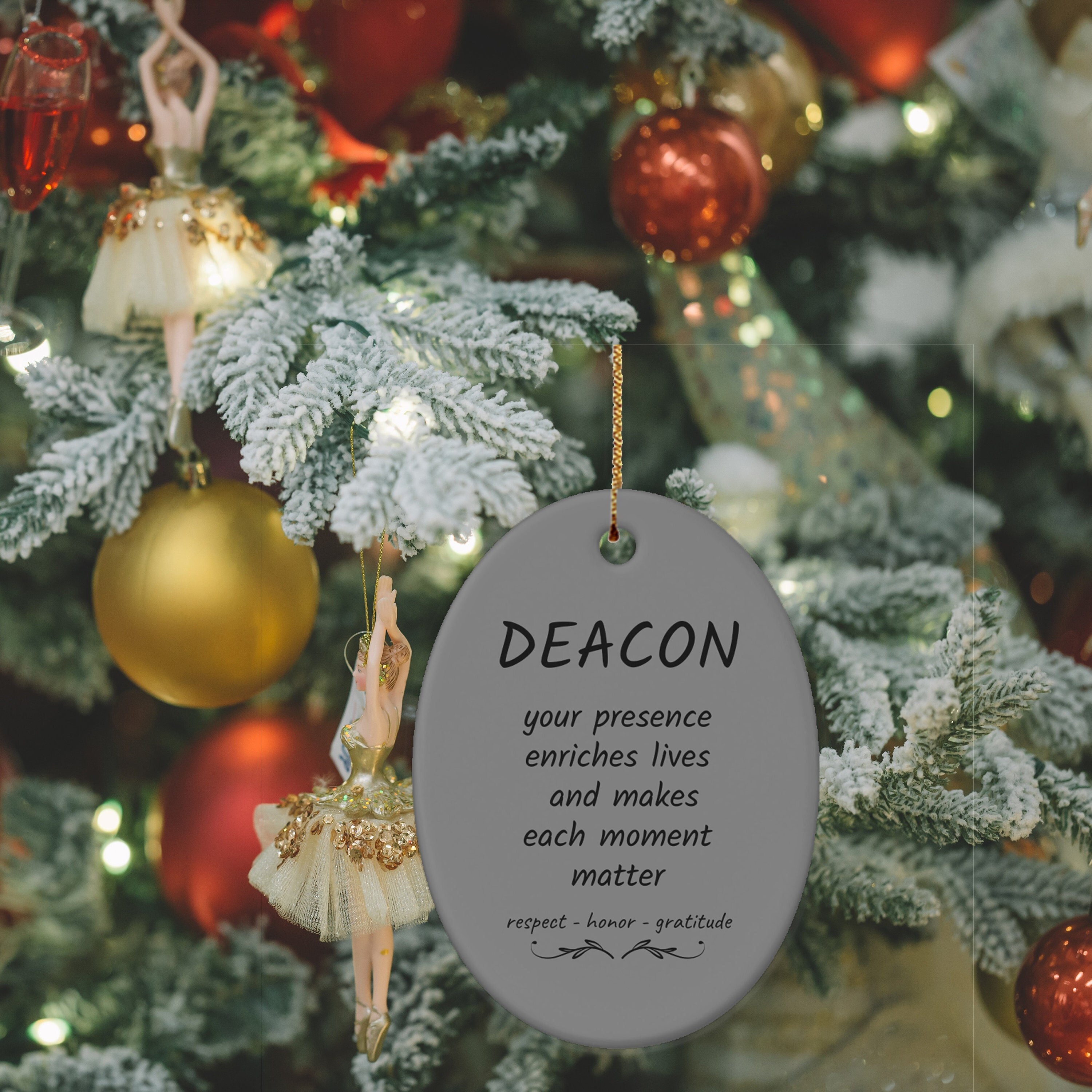 Deacon Ornament, Deacon Ordination Gifts, Gift for Deacon, Gift Ideas ...