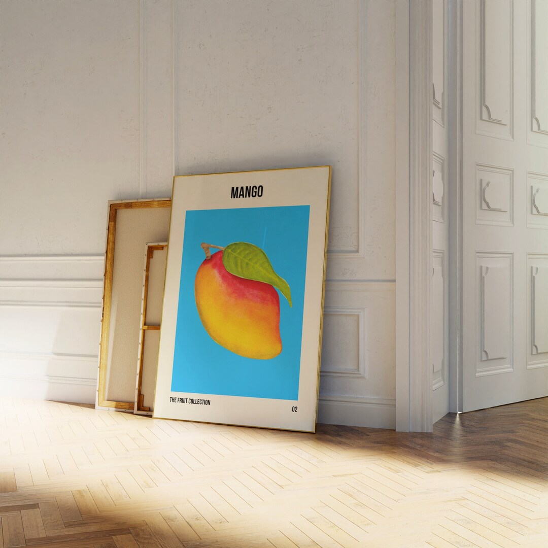 Mango Fruit Market Digital Art Print Interior Home Decor Trendy ...