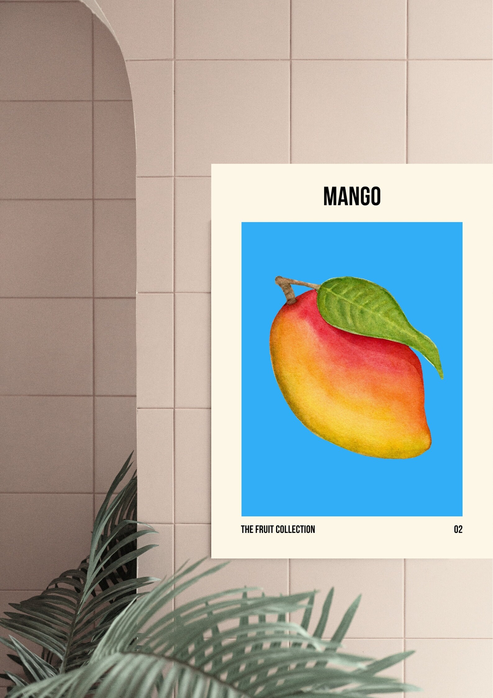 Mango Fruit Market Digital Art Print Interior Home Decor Trendy ...