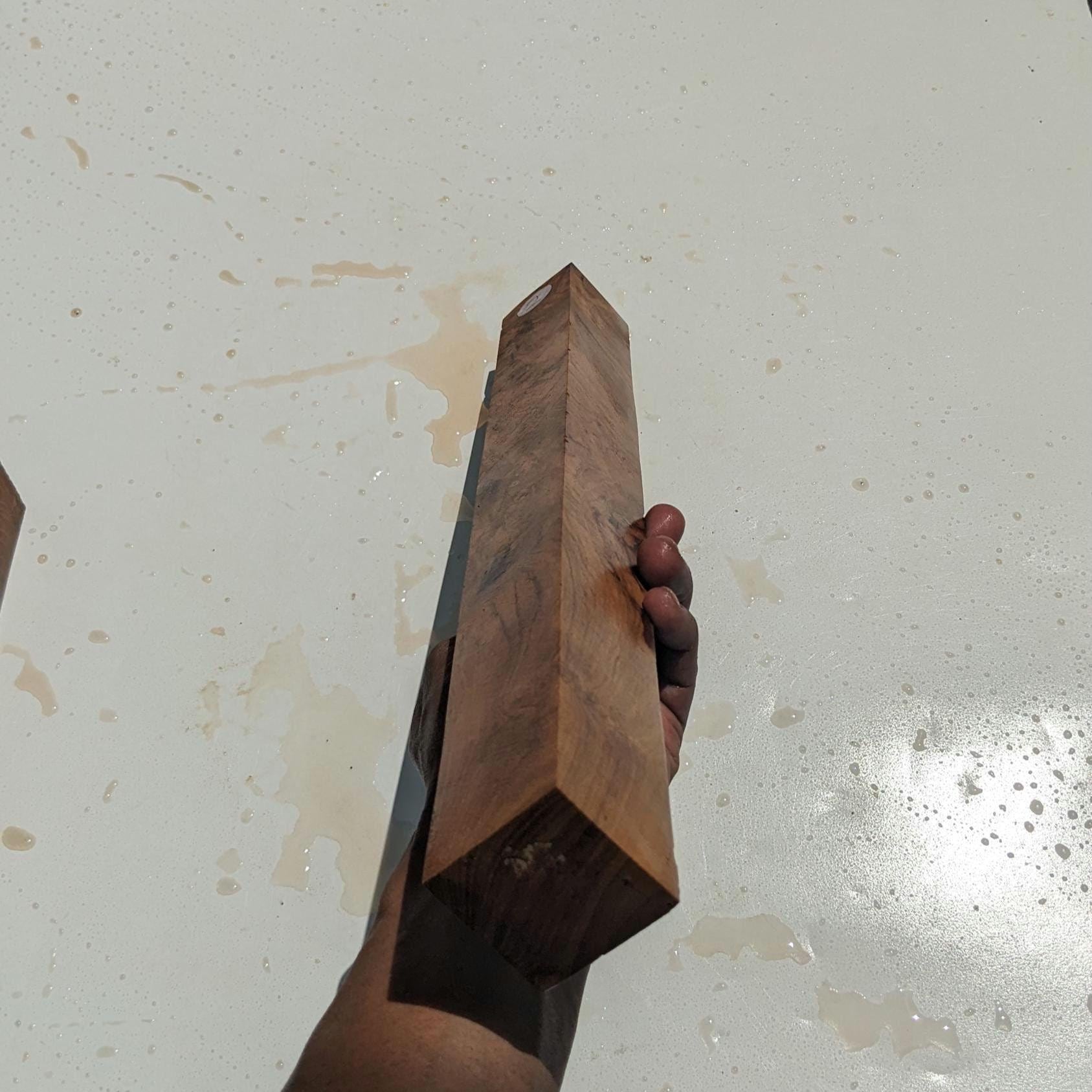 Exotic Teak Burl Wood Block: Turning Projects, Pool Cue Blank - Etsy