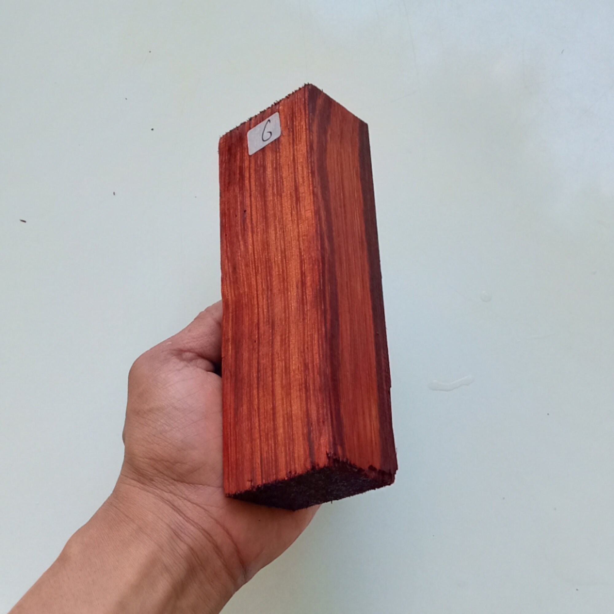 Tigerwood Blocks, Red Wood Blanks, Knife Handle Blank, Borneo Rosewood ...