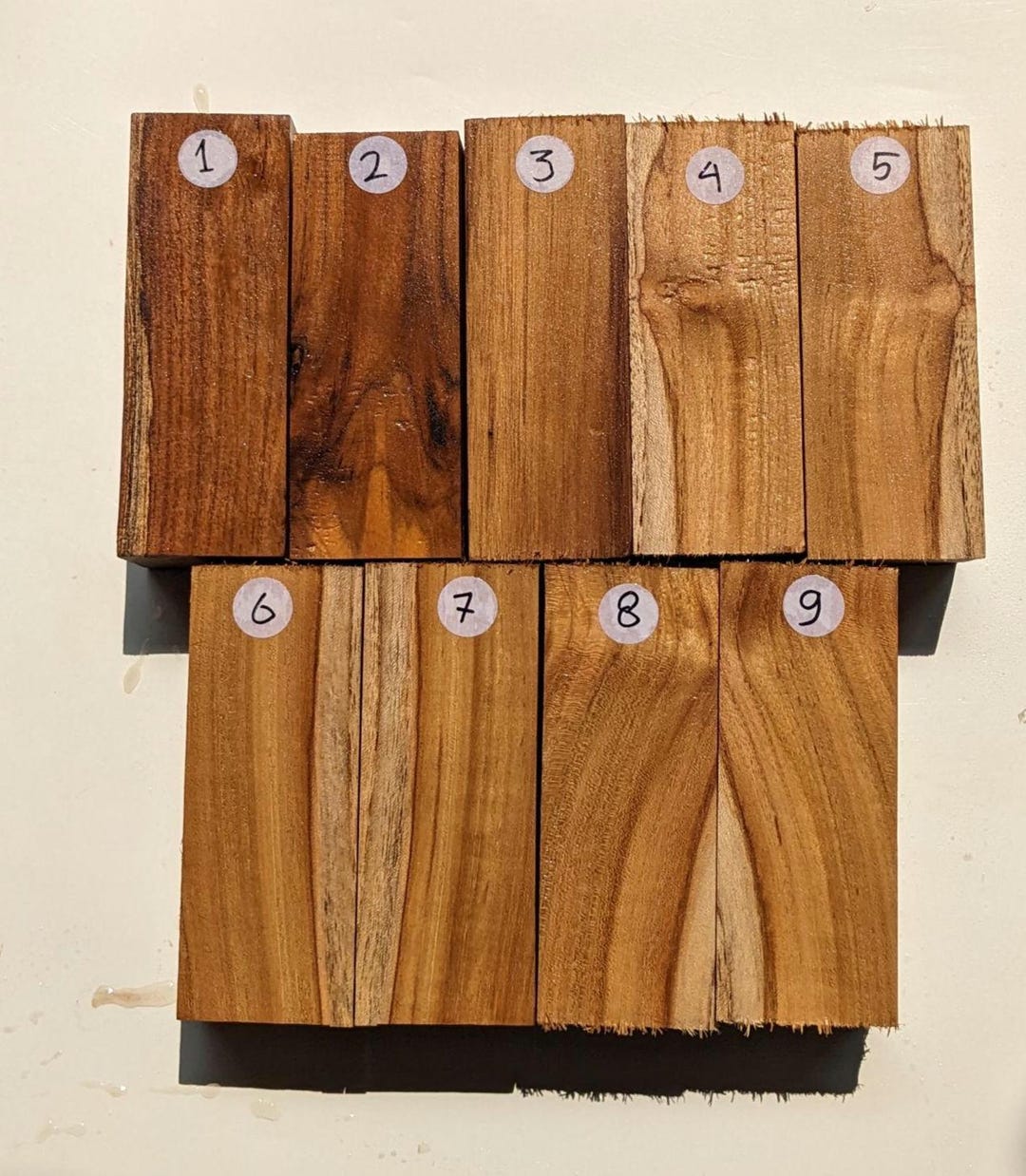 Java Teak Wood Block: Exotic Wood Turning Blank - Etsy