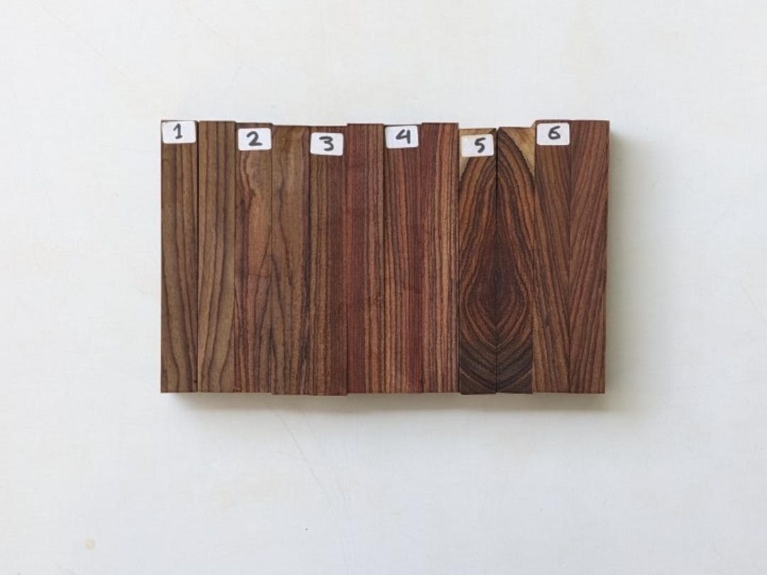 Rosewood Pen Turning Blanks Pack of 2 | Premium Wood Blocks for ...