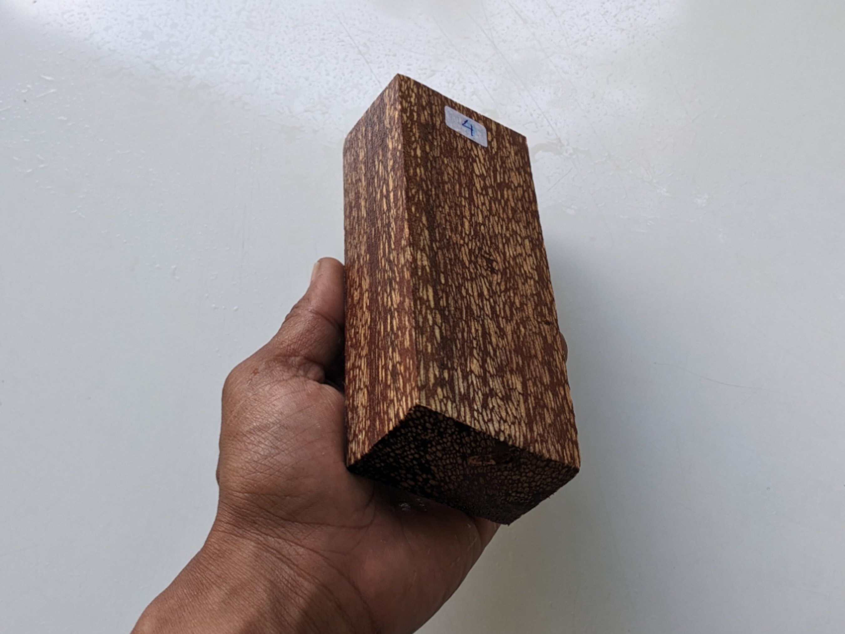 Spalted Guava Wood Block | Custom Knife Handle Blank | Exotic Wood ...