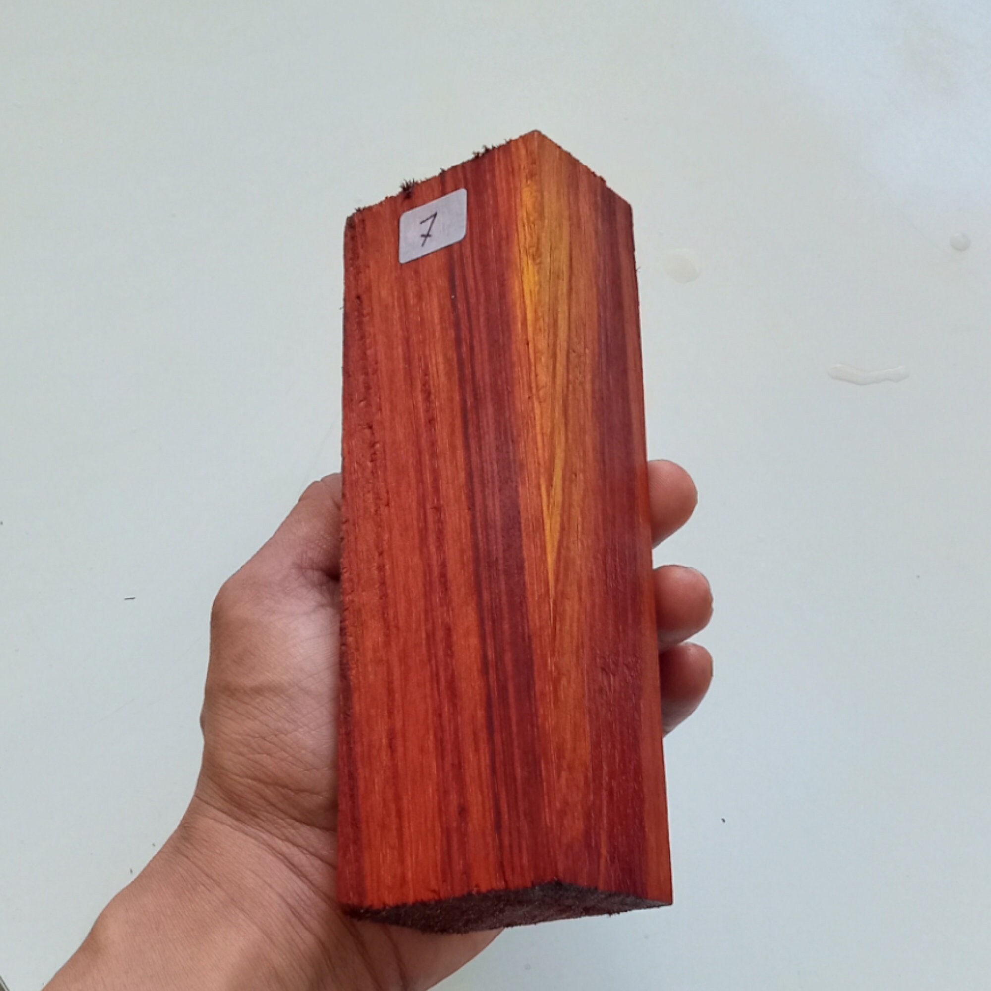 Tigerwood Blocks, Red Wood Blanks, Knife Handle Blank, Borneo Rosewood ...