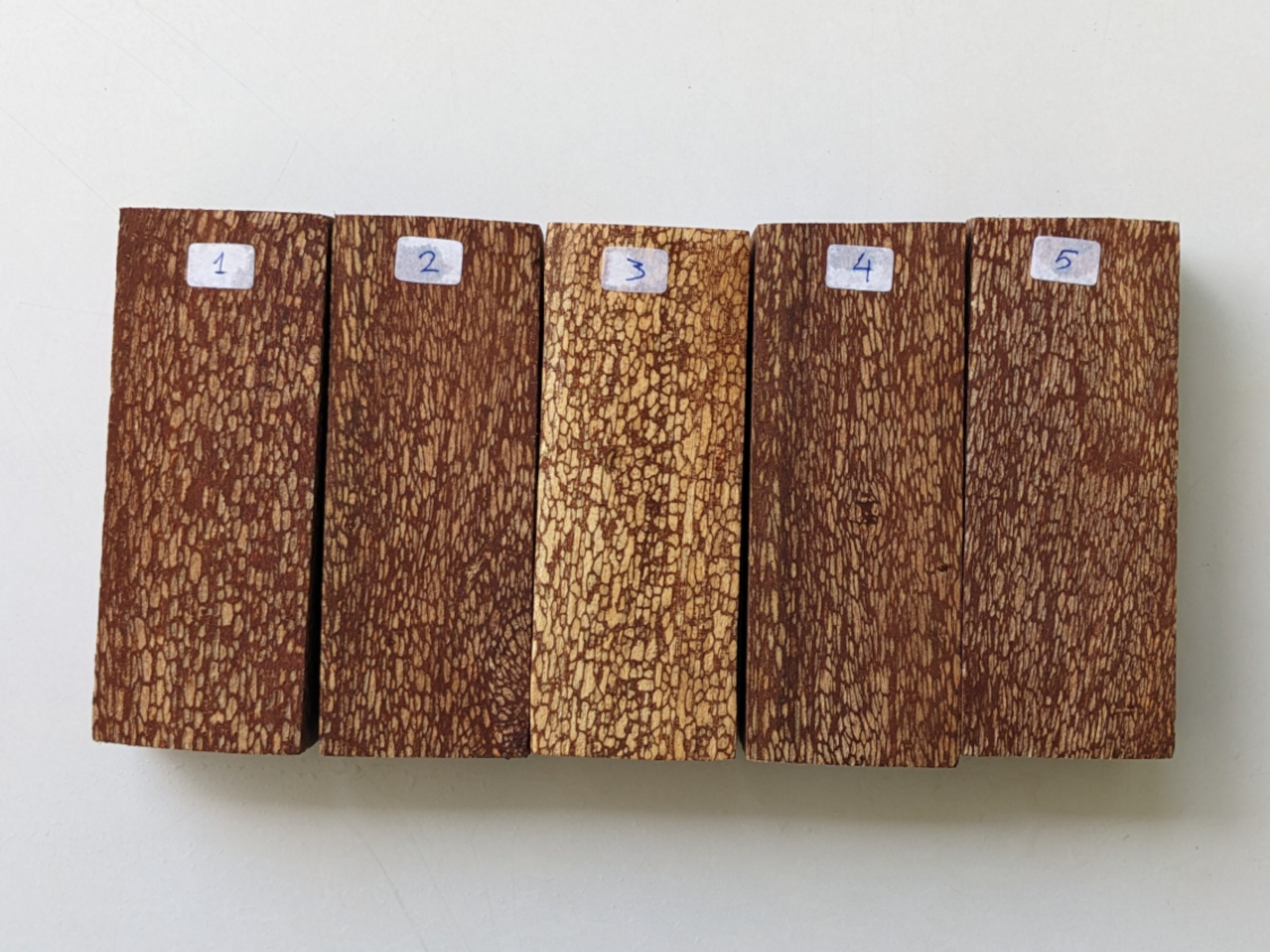 Spalted Guava Wood Block | Custom Knife Handle Blank | Exotic Wood ...