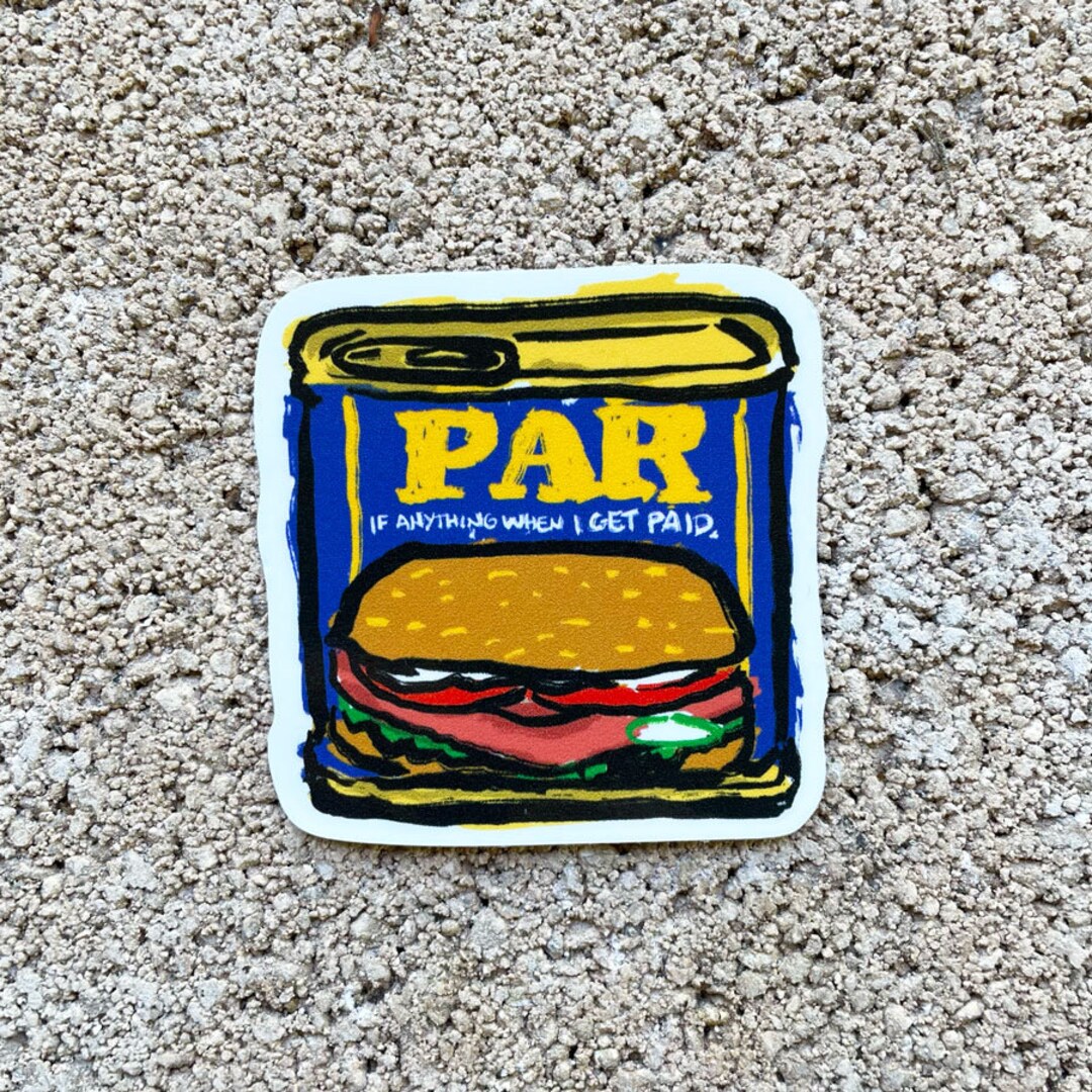 Spam Par Sticker - Etsy