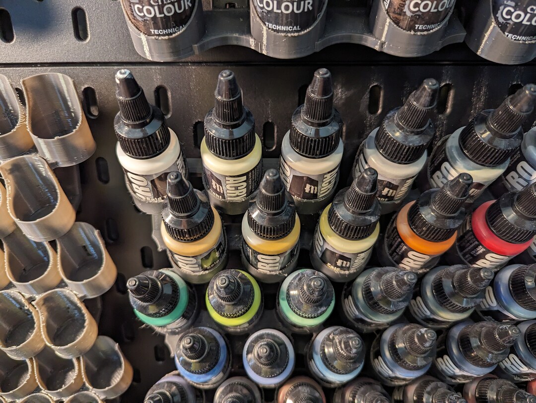 Skadis Pro Acryl Paint Organizer - Etsy