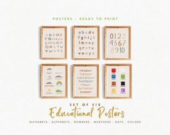 Buy Printable Alphabet Flash Cards Animal Alphabet ABC Poster ...