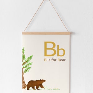 Buy Printable Alphabet Flash Cards Animal Alphabet ABC Poster ...