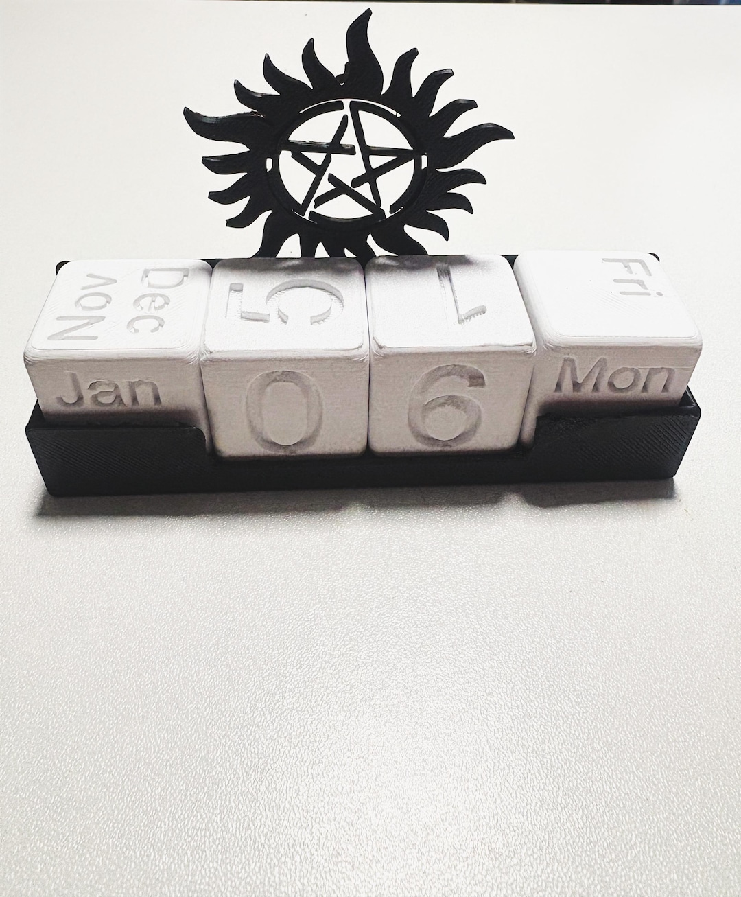 Supernatural Perpetual Calendar - Etsy