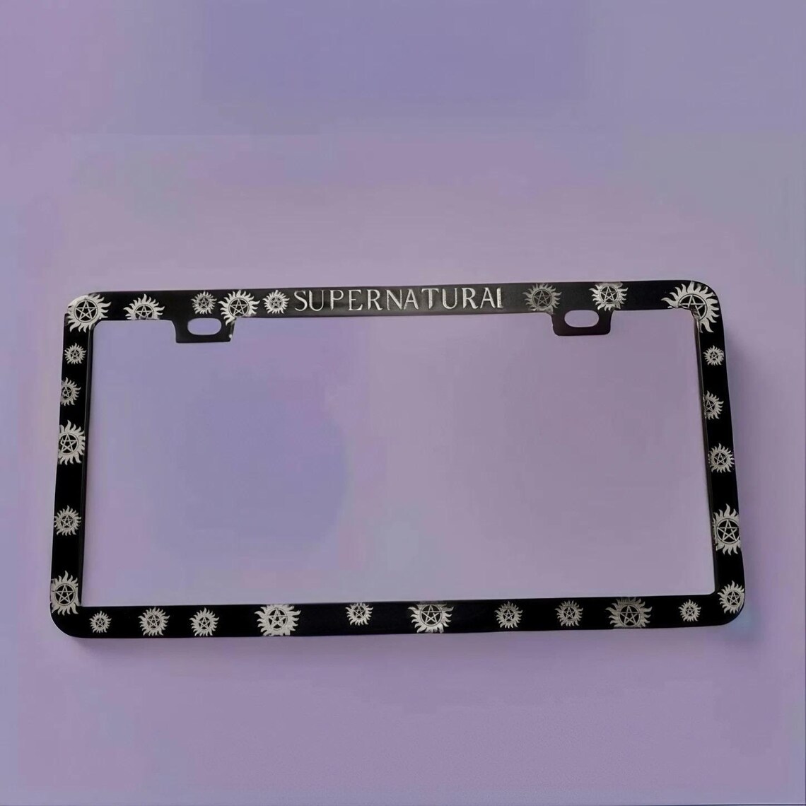Supernatural License Plate Frame - Etsy