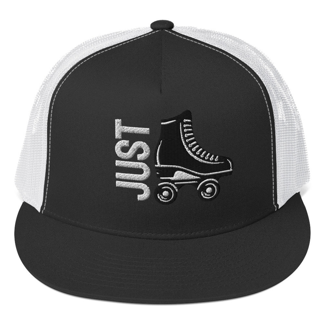 Roller Skate Base Ball Cap, Just Do It Skate Hat, Roller Skating Hat ...