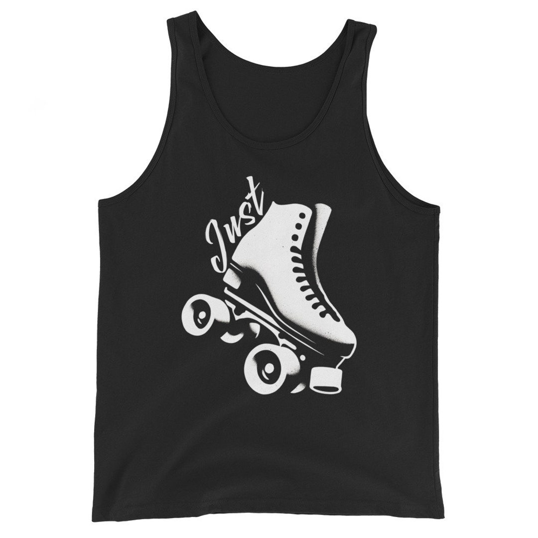 Roller Skate Tank Top// Just Do It Skate Shirt, Unisex Roller Skate ...