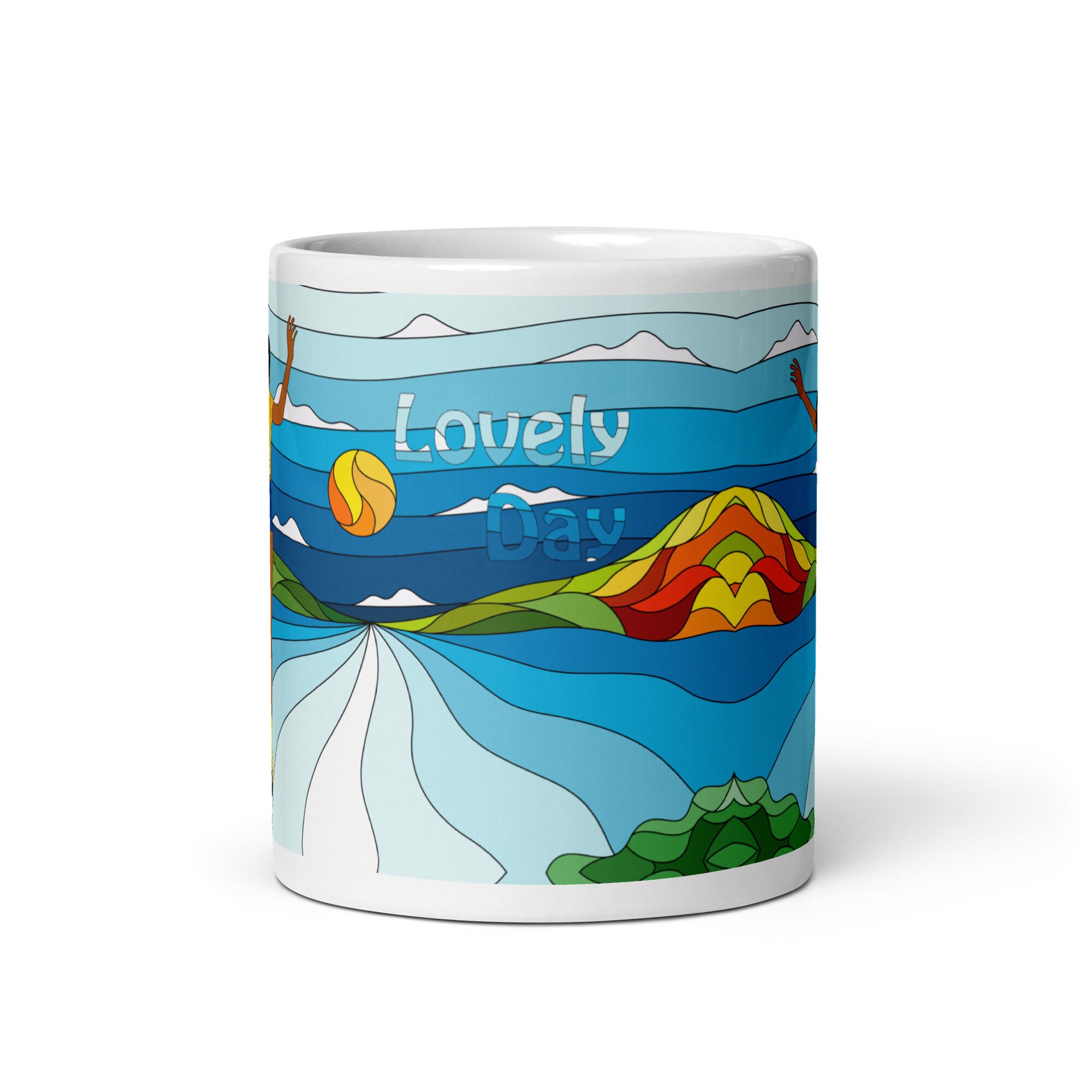 Lovely Day Skate Mug// Roller Skate Gifts, Roller Skate Housewares ...