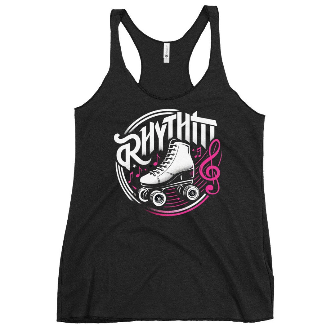 Women's Racerback Roller Skate Tank, This Lightweight Skate Shirt is ...