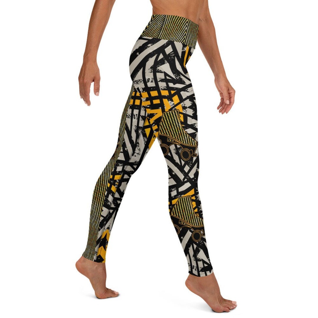 Mind Power Skate Leggings//women's Roller Skate Leggings, Roller Skate ...