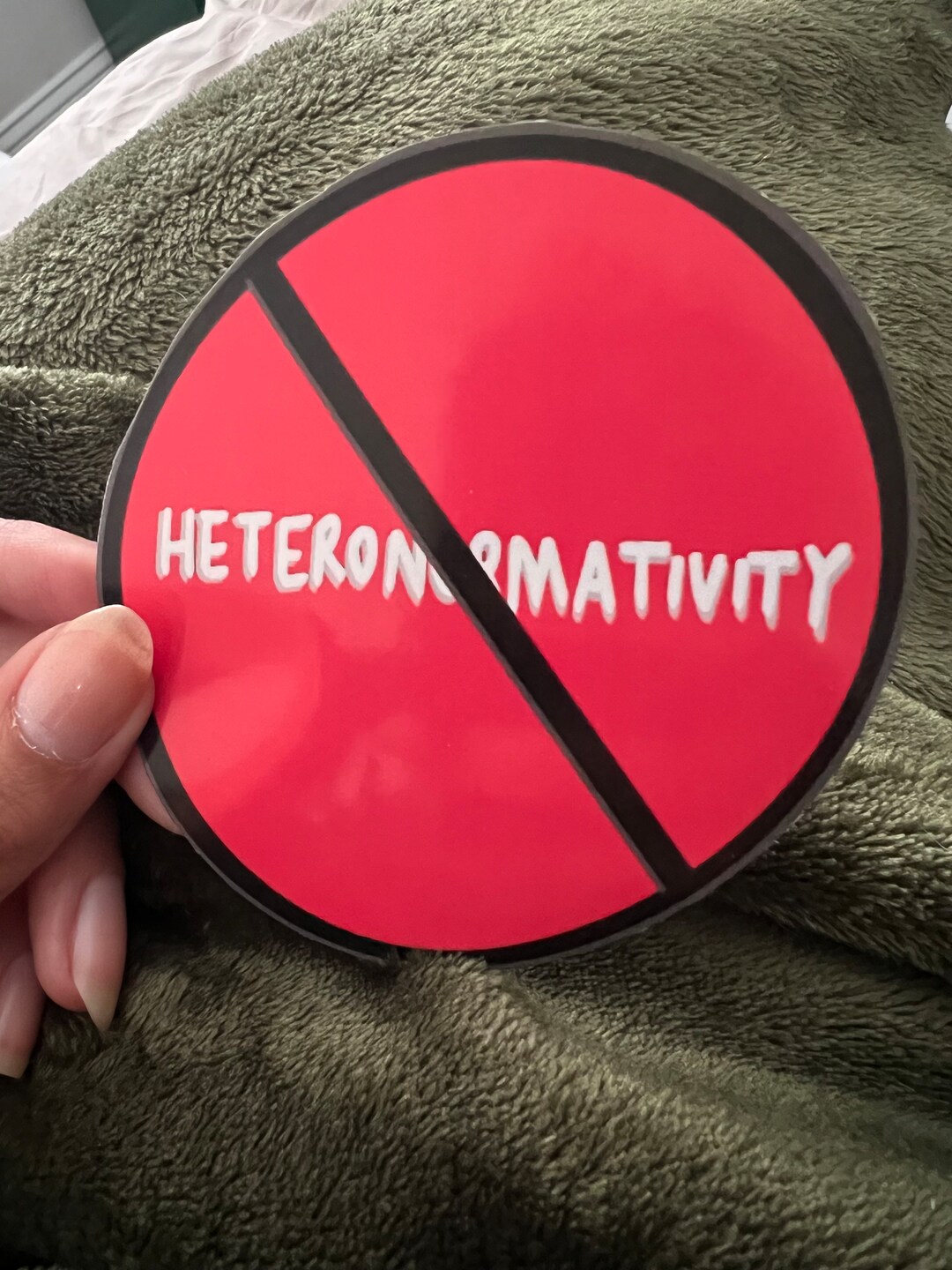 No Conformity to Heteronormativity [gay Art, Queer Art, Stickers, Gay ...