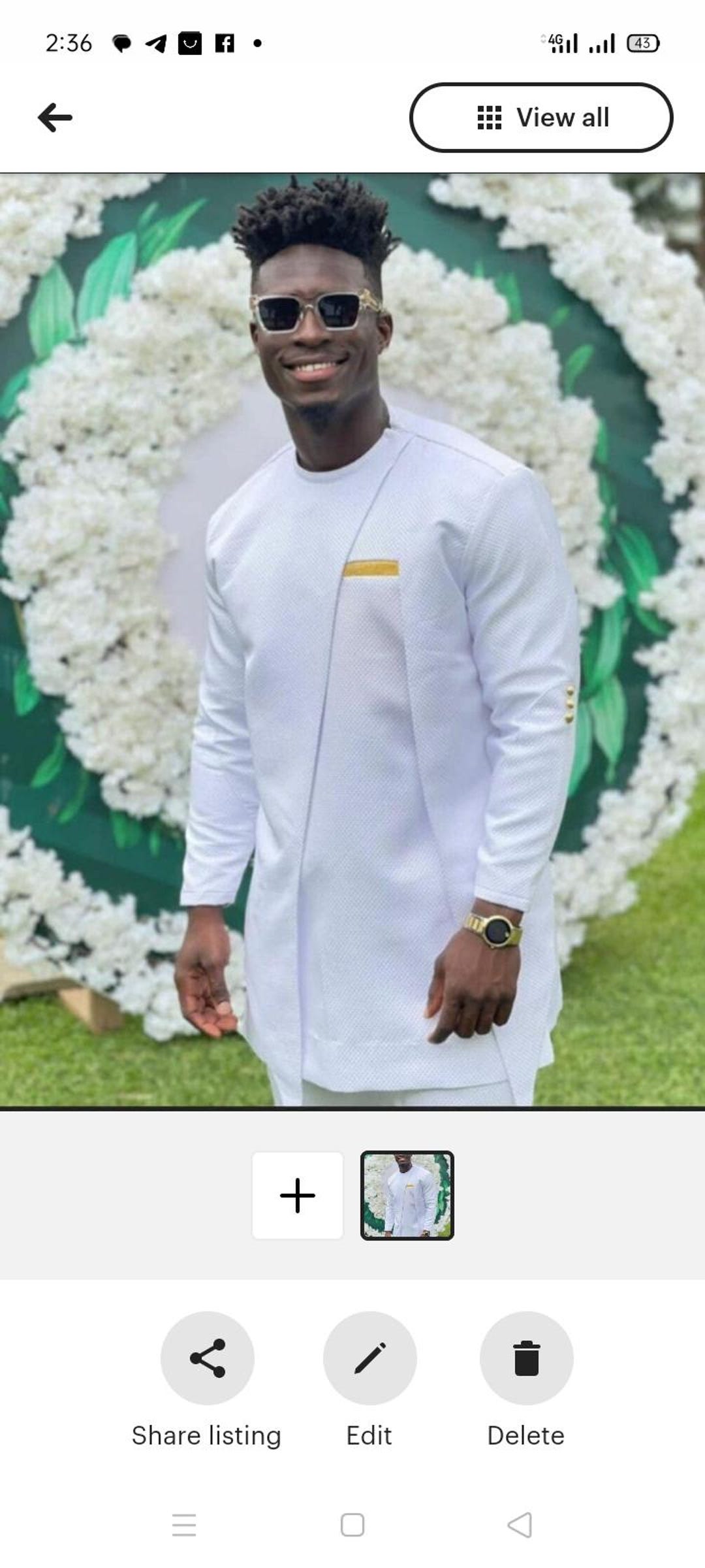 White African Men's Suit: Handmade Formal Wedding Outfit - Etsy