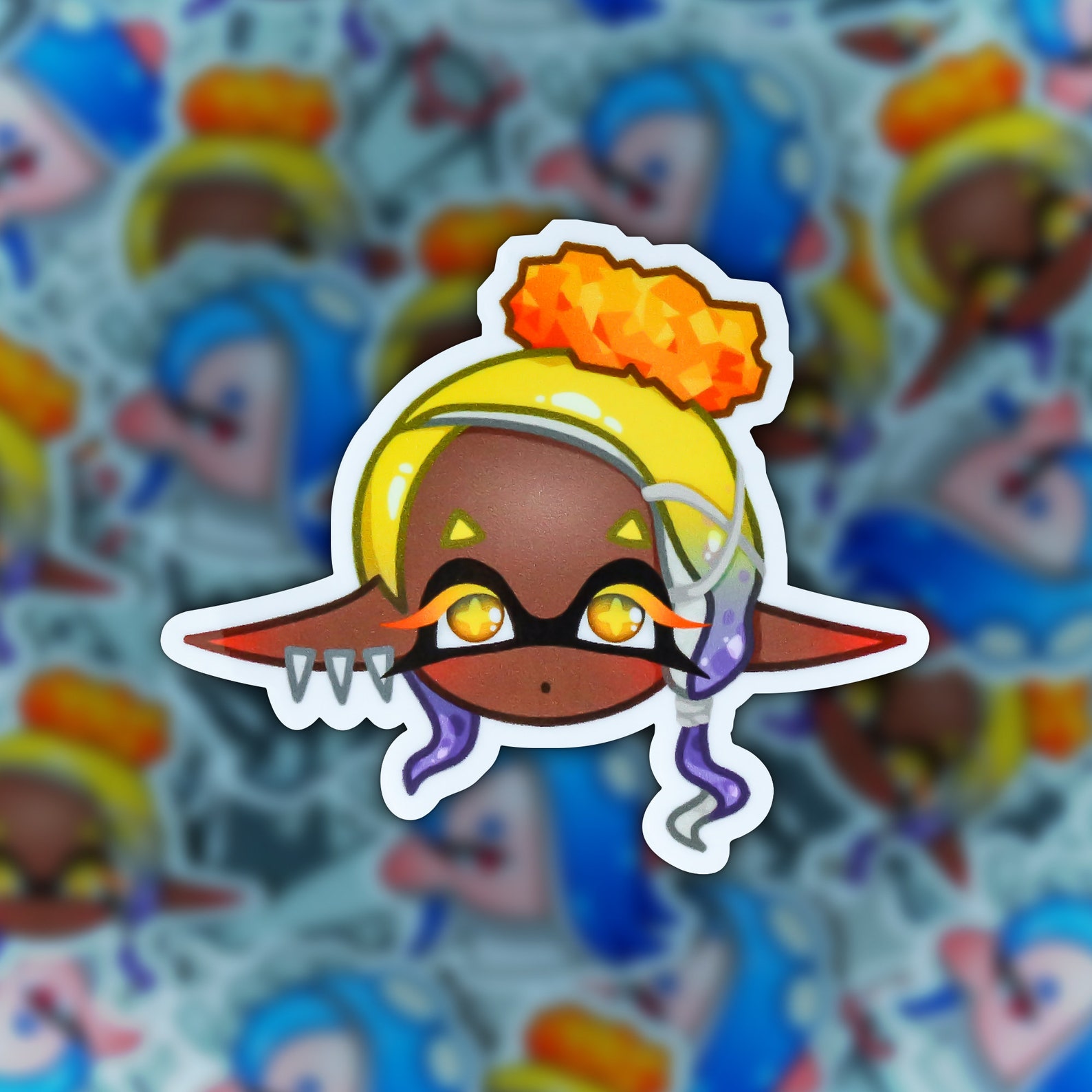 Splatoon 3 Idols Vinyl Stickers - Etsy