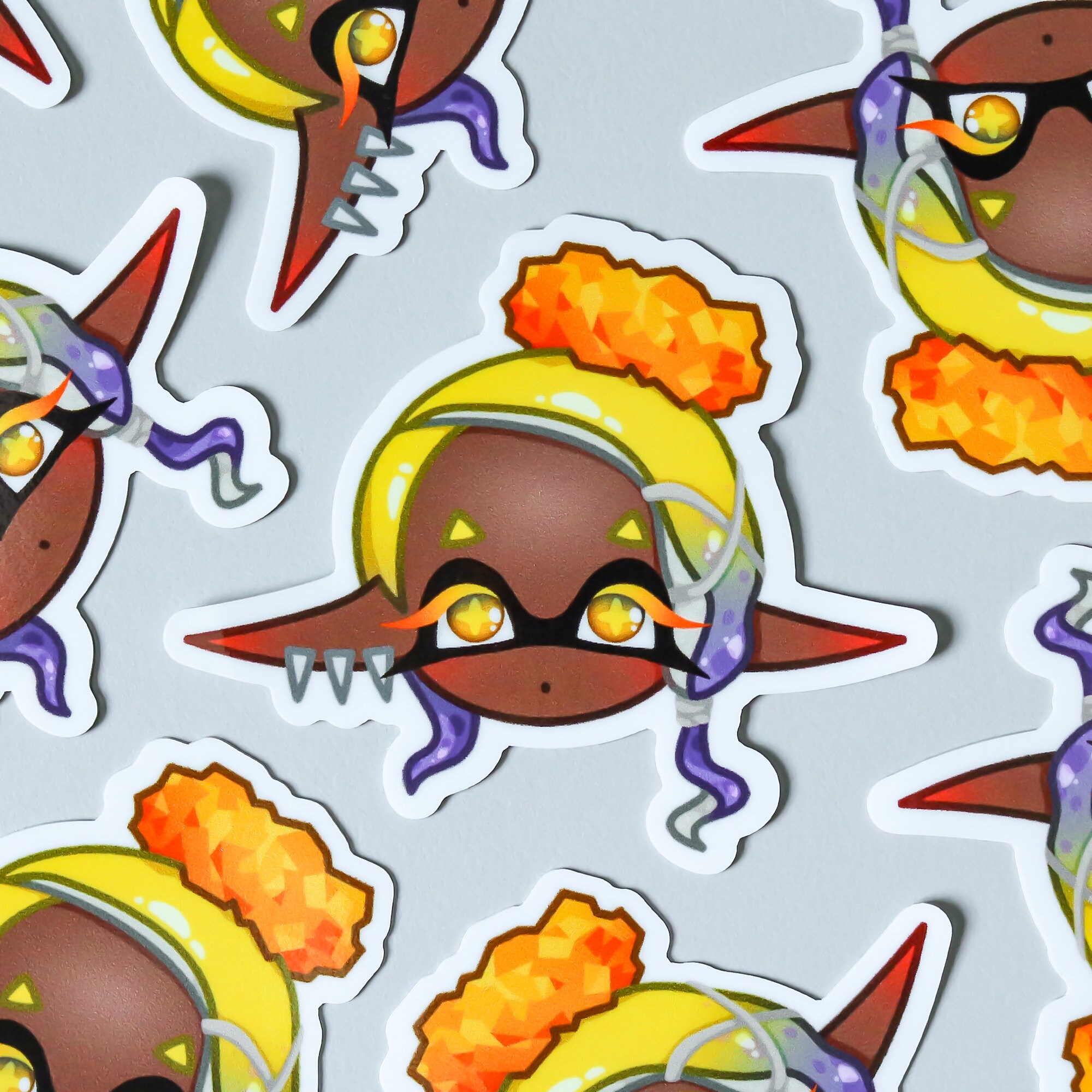 Splatoon 3 Idols Vinyl Stickers - Etsy