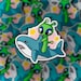 Ikea Alien & Shark Vinyl Sticker - Etsy