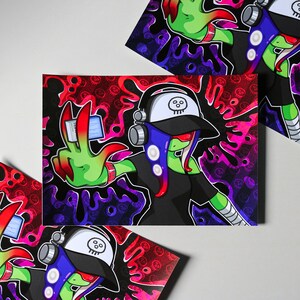 Acht DEDF1SH Splatoon 3 Side Order A5 Prints - Etsy