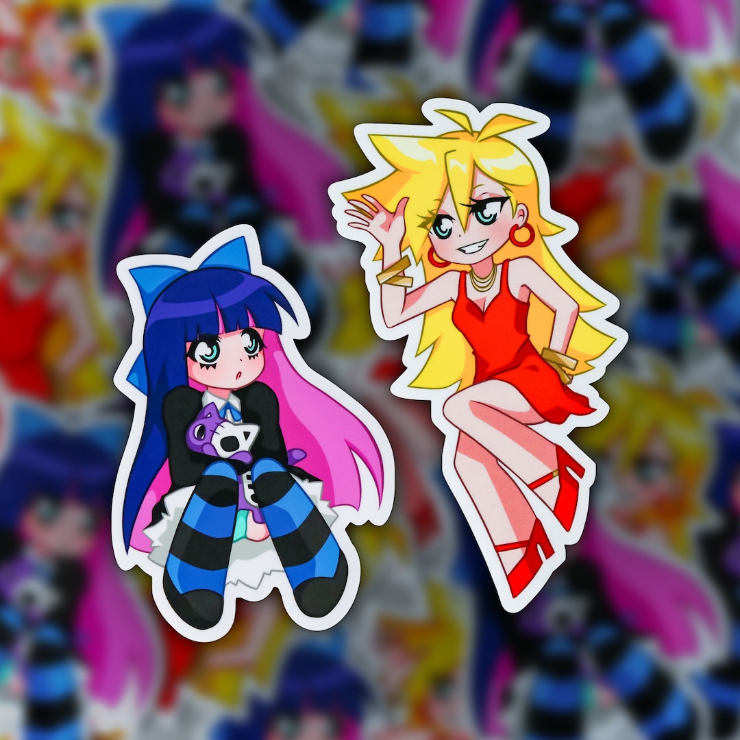 Panty & Stocking Vinyl Stickers - Etsy