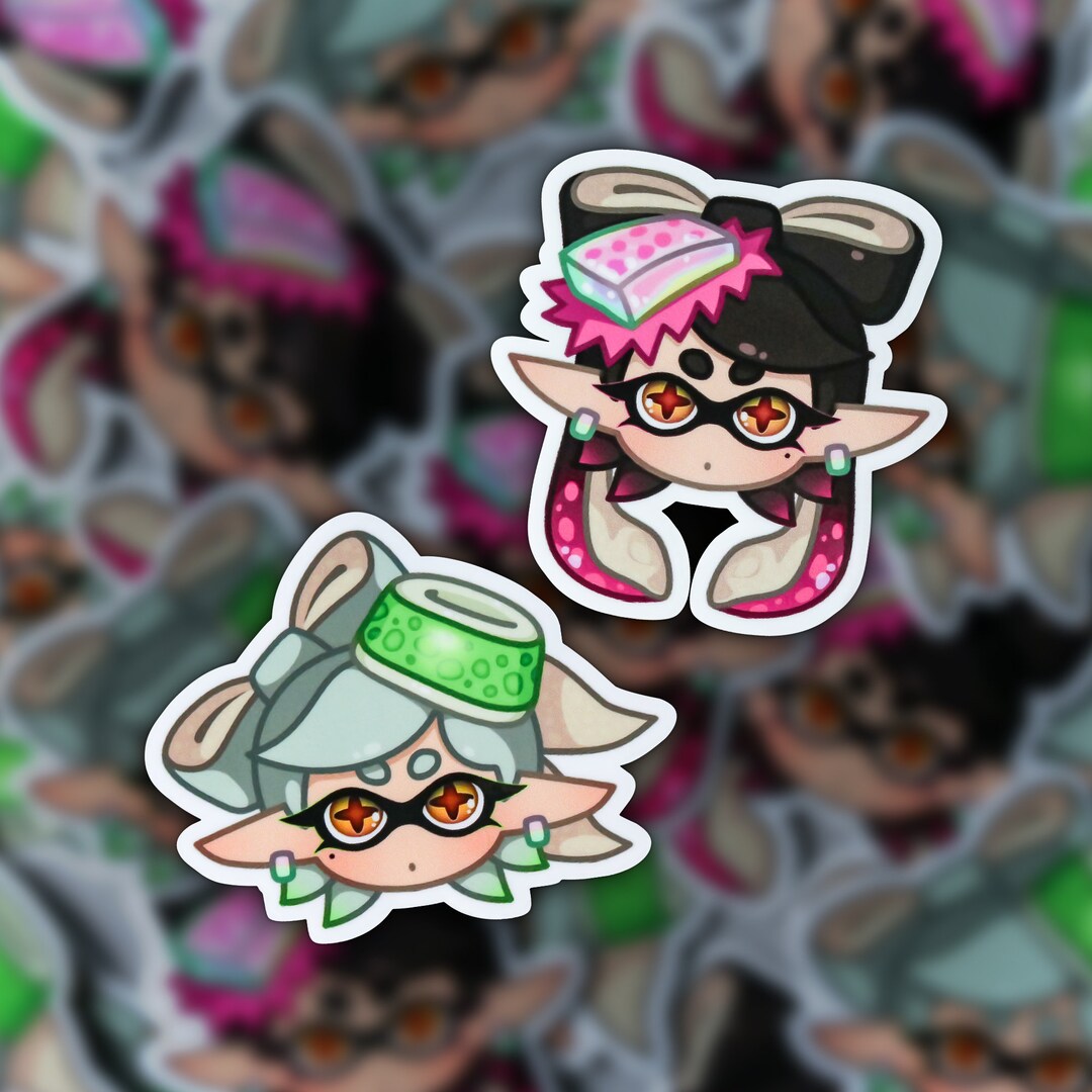 Splatoon 1 Idols Vinyl Stickers - Etsy