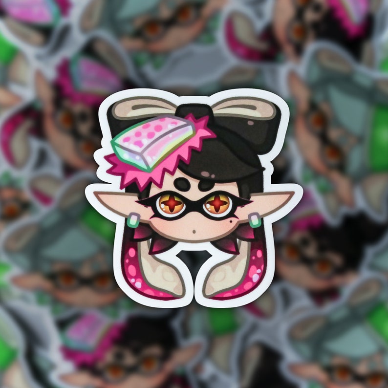 Splatoon 1 Idols Vinyl Stickers - Etsy