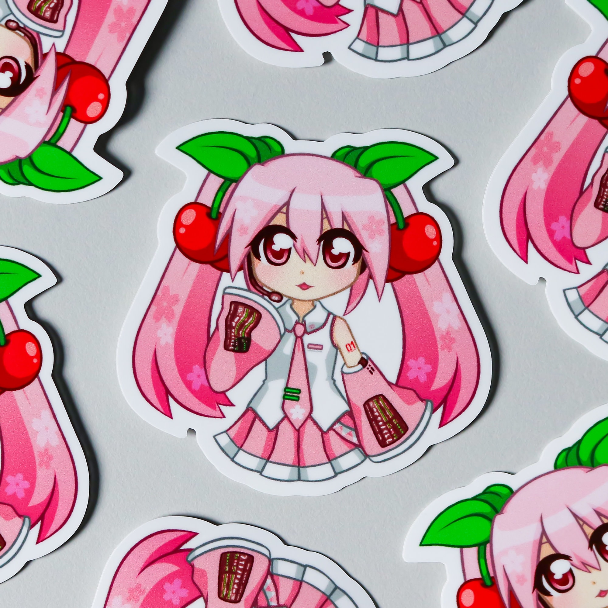 Hatsune Miku Vinyl Stickers - Etsy