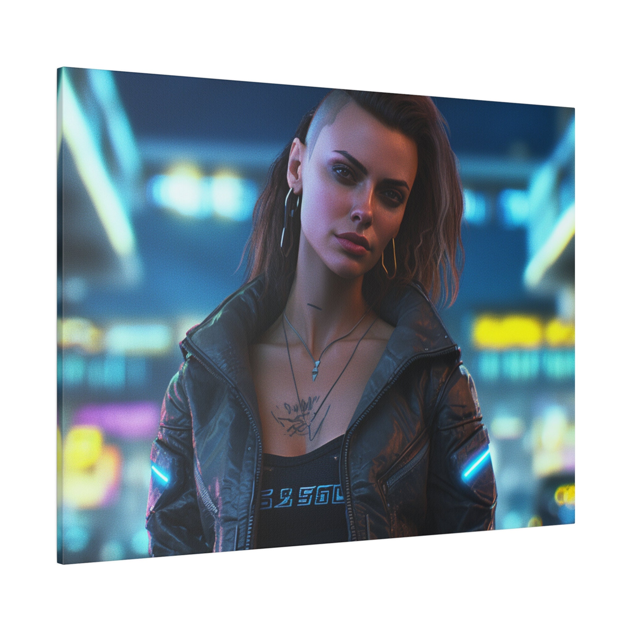 Cyberpunk 2077 Judy Artwork (canvas Art) - Etsy