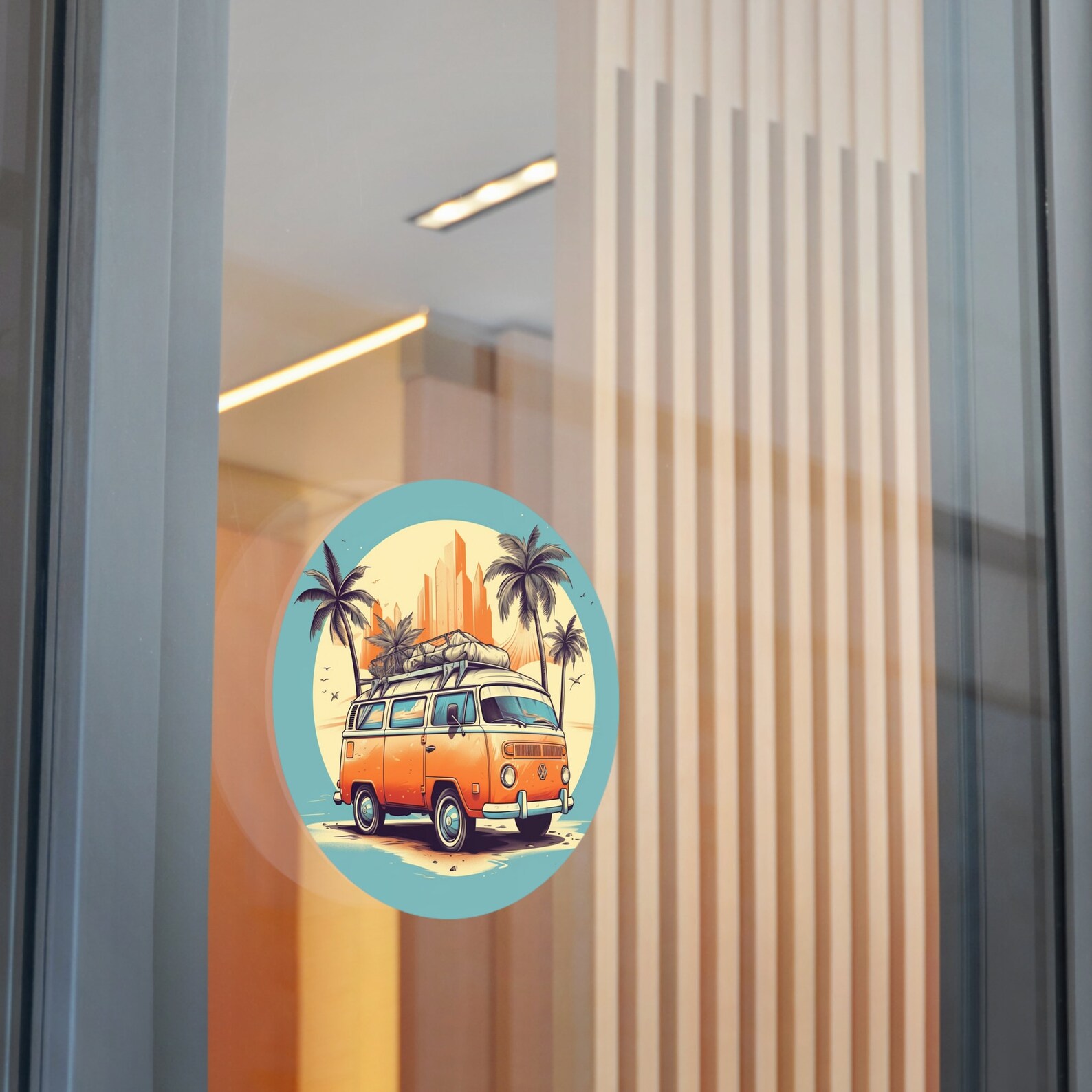 Retro 80's Beach Buggy Sticker - Etsy