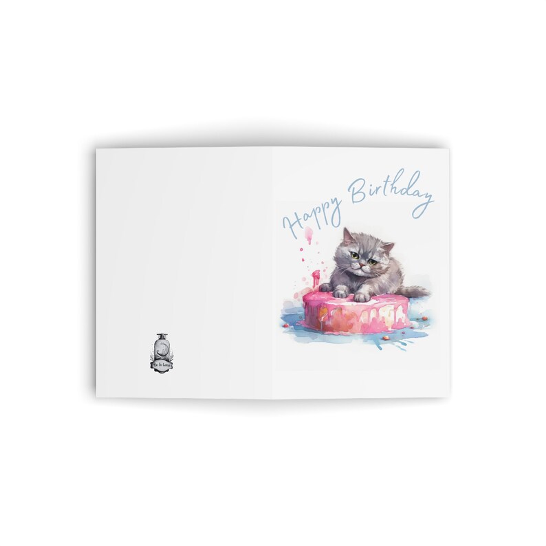 Purr-fectly Whisker-tickling Birthday Wishes Card - Etsy