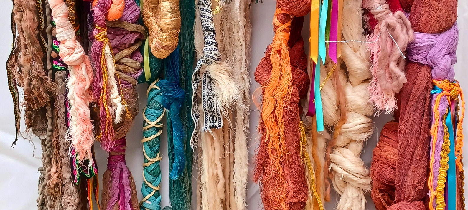 Quipu, Large Macramé, Colorful Fiber Art, Ecofriendly Wall Art ...