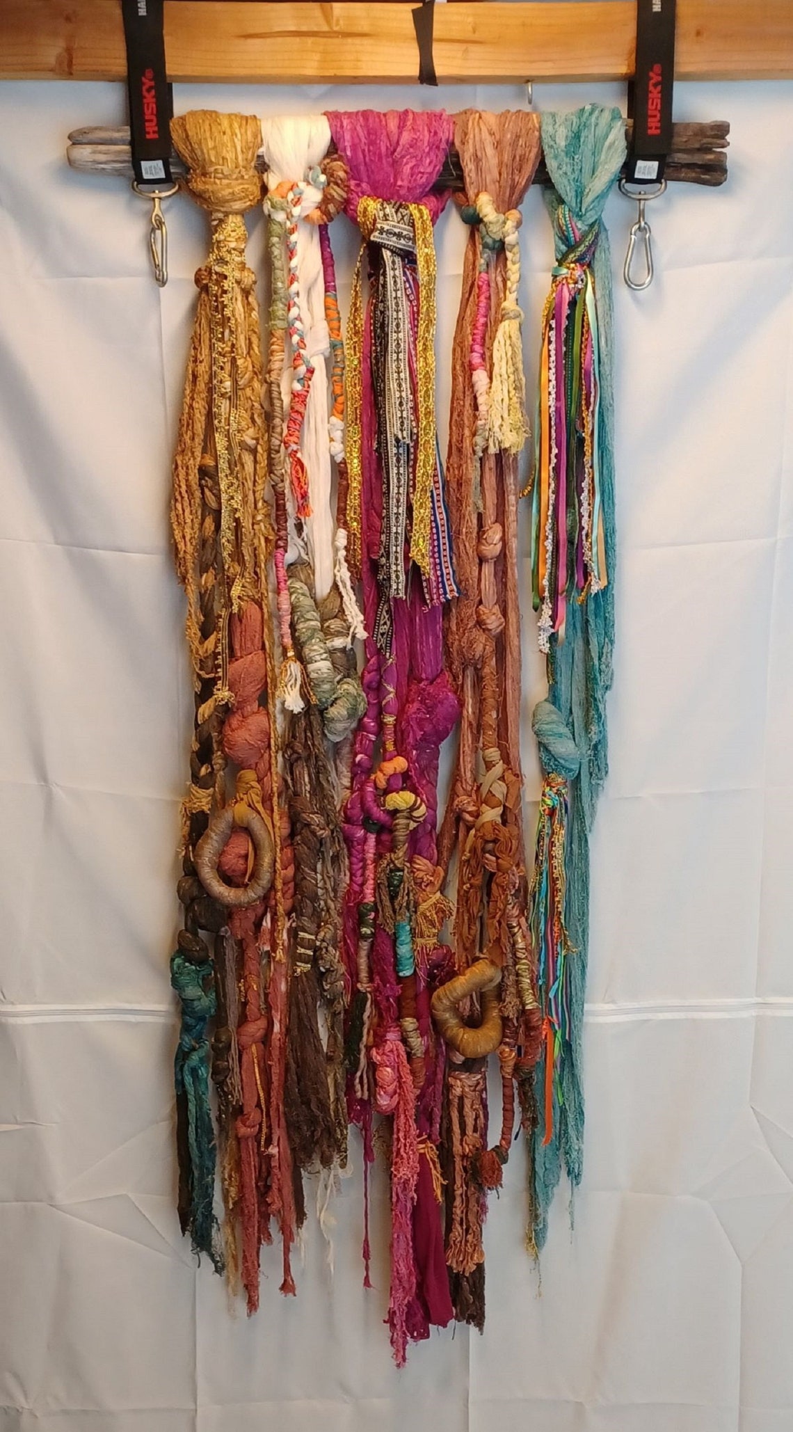 Quipu, Large Macramé, Colorful Fiber Art, Ecofriendly Wall Art ...