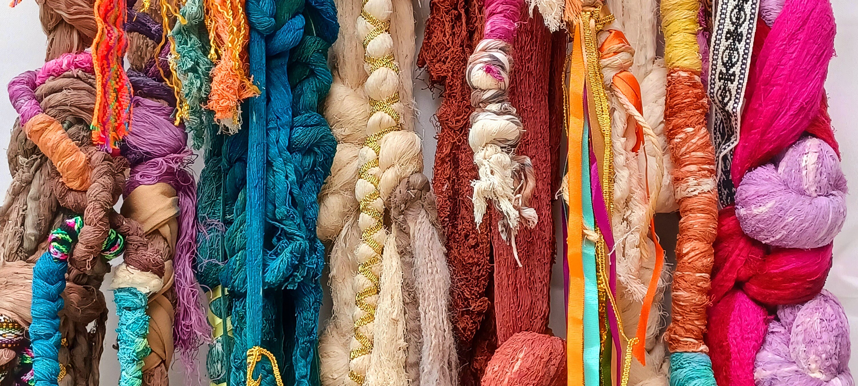 Quipu, Large Macramé, Colorful Fiber Art, Ecofriendly Wall Art ...
