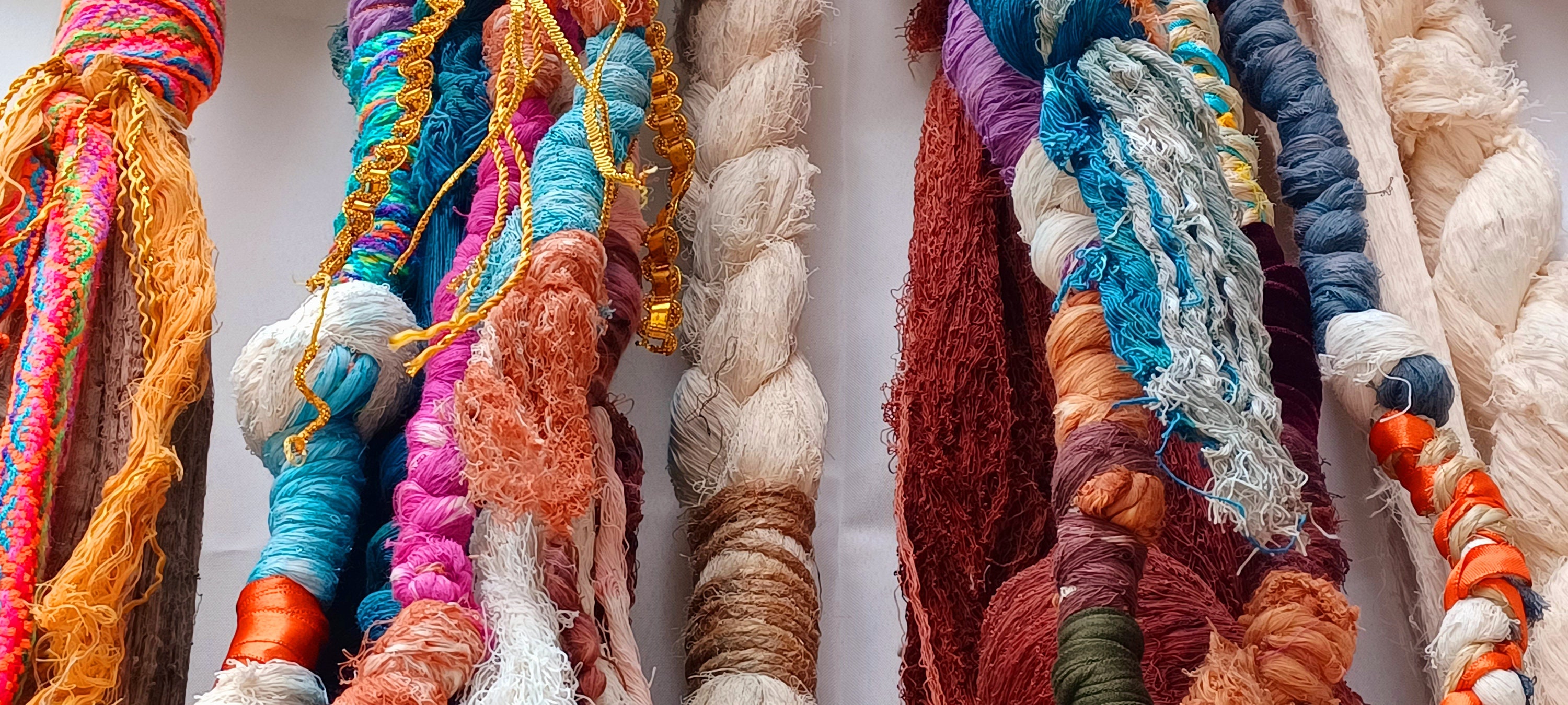 Quipu, Large Macramé, Colorful Fiber Art, Ecofriendly Wall Art ...