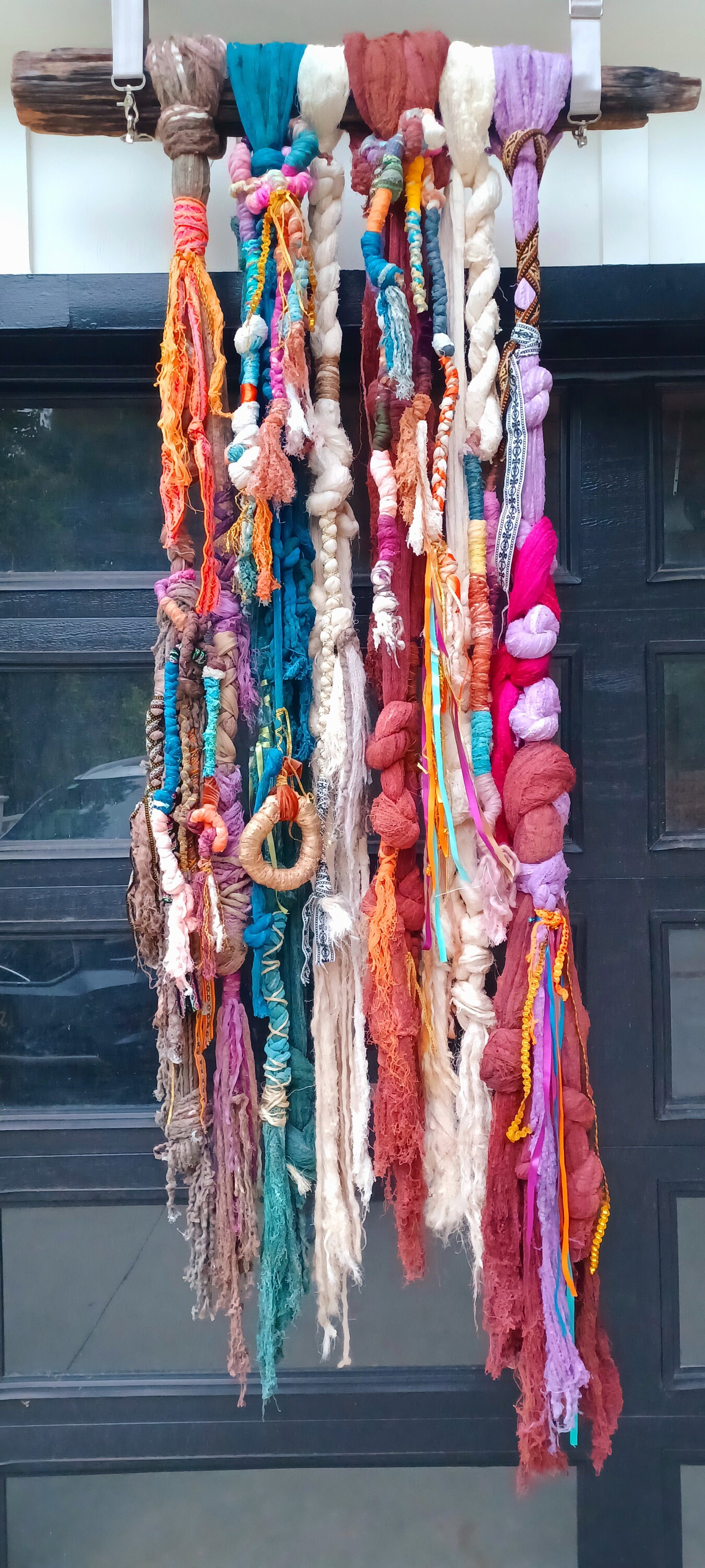 Quipu, Large Macramé, Colorful Fiber Art, Ecofriendly Wall Art ...