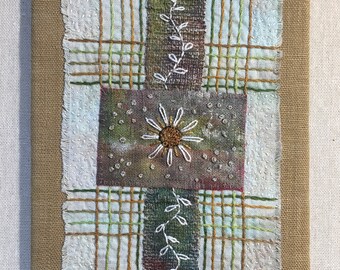 Original Hand Stitched Textile Art - Etsy