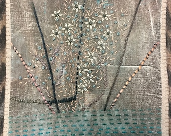 Original Hand Stitched Textile Art - Etsy