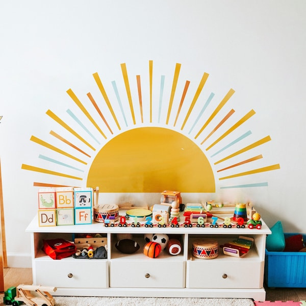 Sunshine Wall Decal - Etsy