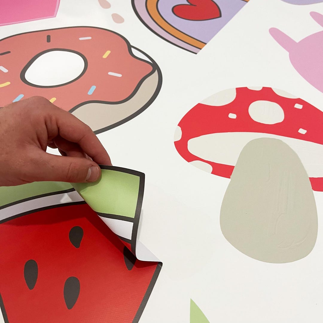 Fruit Wall Decals Sweet Summer Nursery Decor - Etsy