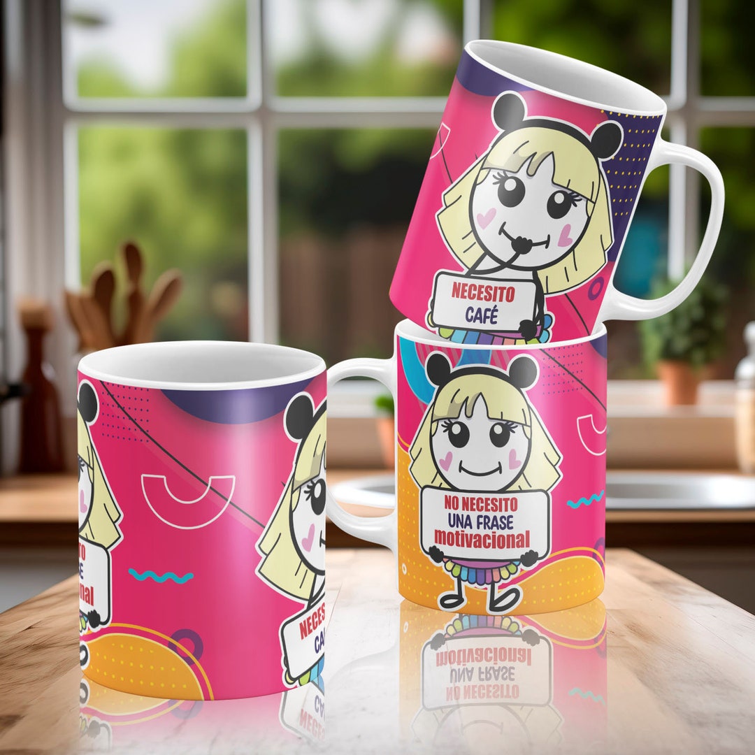 Spanish Mug Png Mexican Mug Wrap Spanish Sublimation Designs Coffee ...