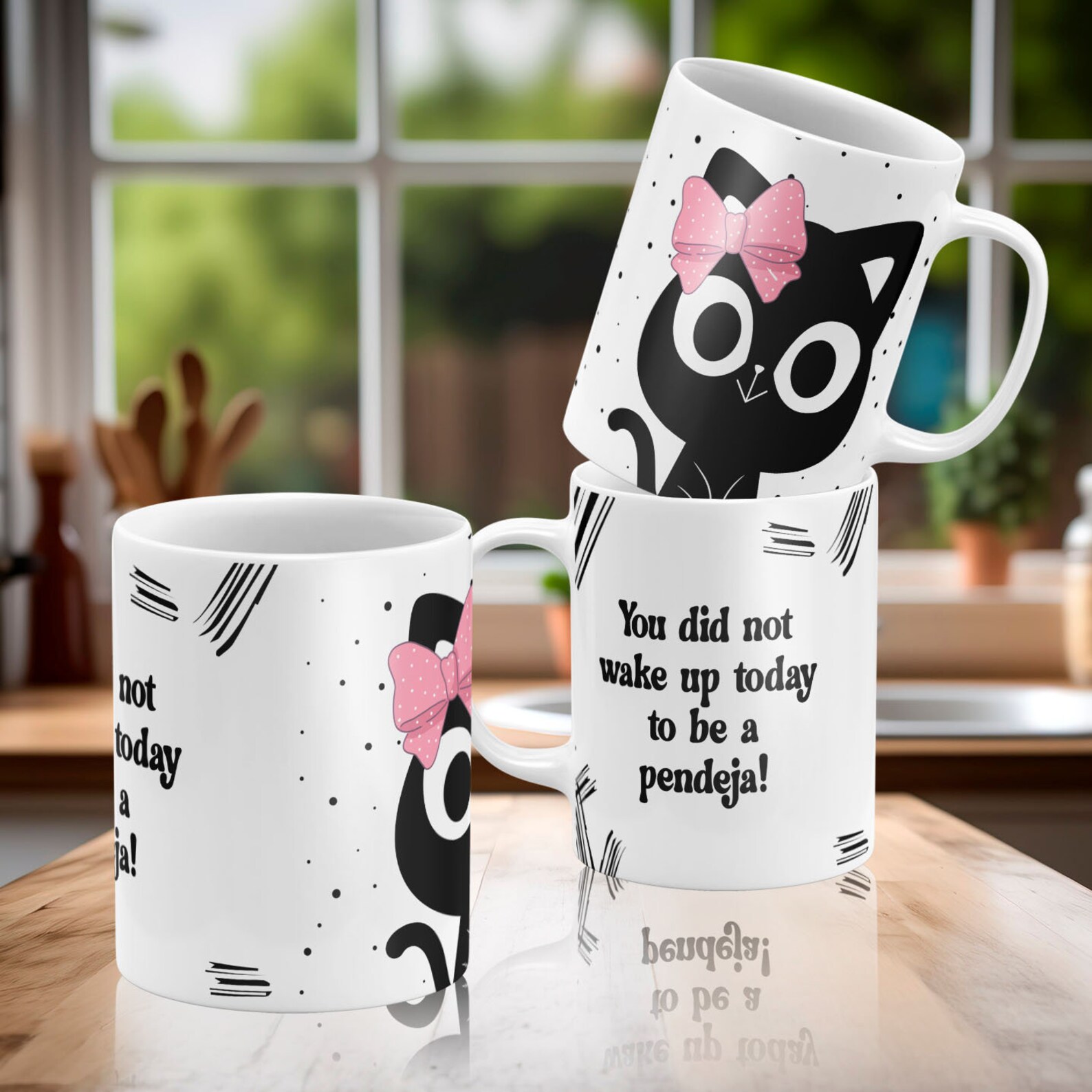 You Did Not Wake up Today to Be Pendeja Spanish Mug Wrap Mexican Png 12 ...