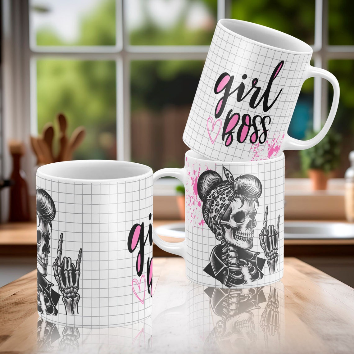 Girl Boss Mug Wrap Boss Lady Mug Png Sublimation Designs Boss Lady ...