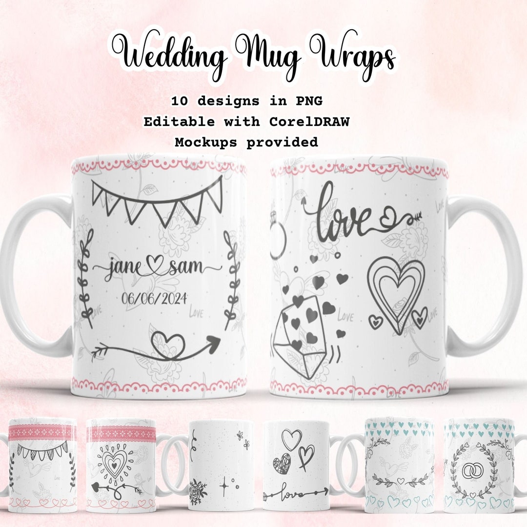 Mug Wrap Maid of Honor Gift Future Mrs Bridal Shower Mug Png ...