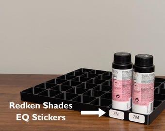 Redken Shades EQ Bonder Inside Sticker Sheet, Hair Color Sticker ...
