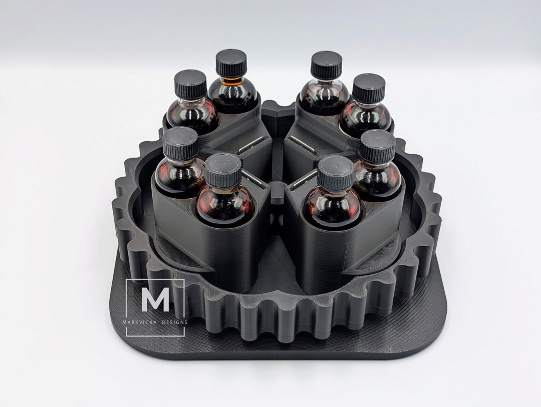 Bourbon Lover Gift | Spinning Whiskey Flight Board | Custom Blind ...